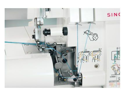Singer 14sh754 es una Remalladora ideal para iniciarse en el Overlock