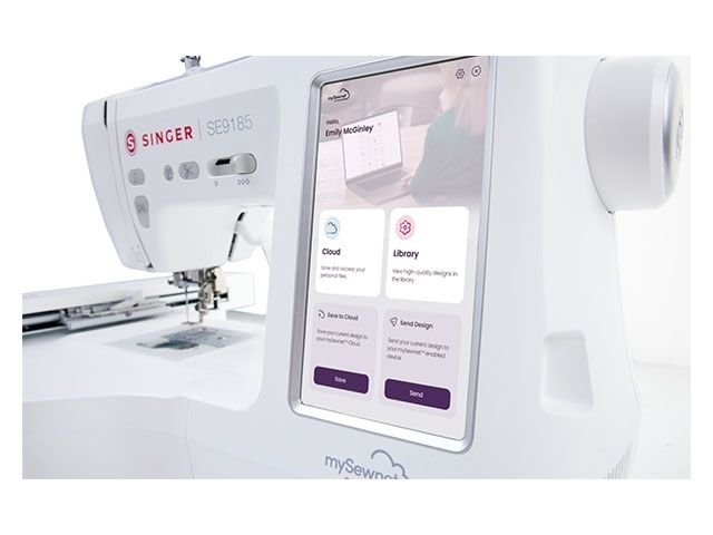 Máquina de coser y bordar Singer SE9185