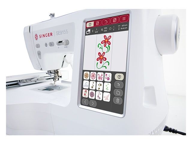 Máquina de coser y bordar Singer SE9155
